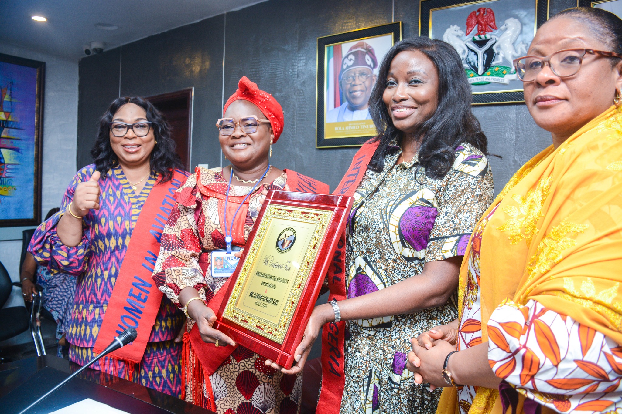 Special induction of FAAN’s Managing Director, Mrs Olubunmi Kuku by ...