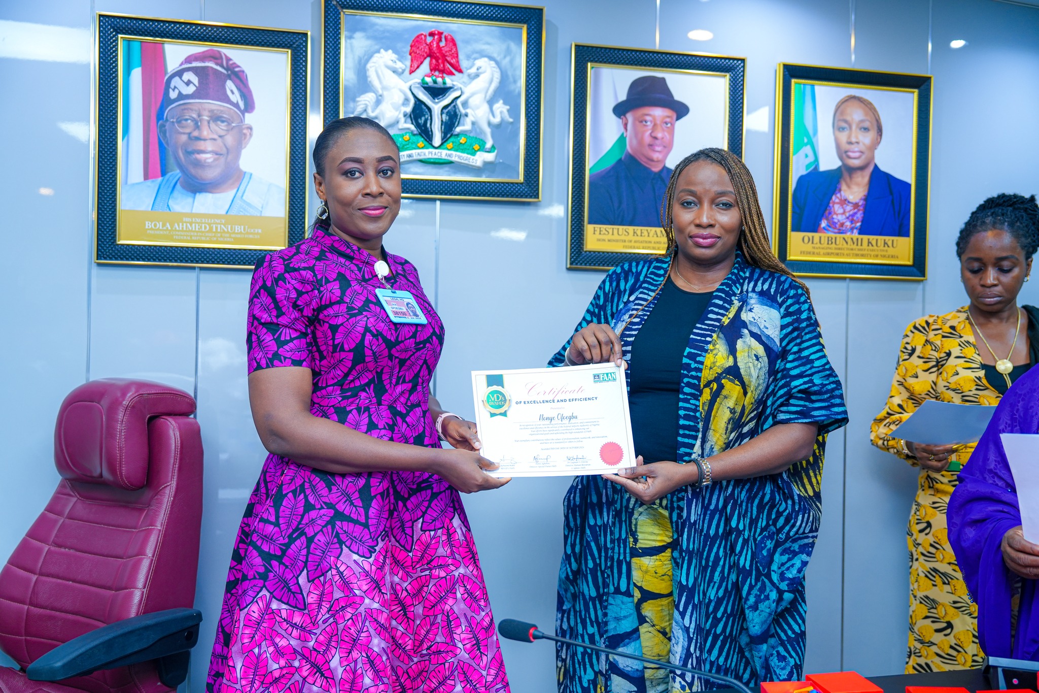 FAAN Unveils MD’s Monthly Award of Excellence: A New Initiative to ...